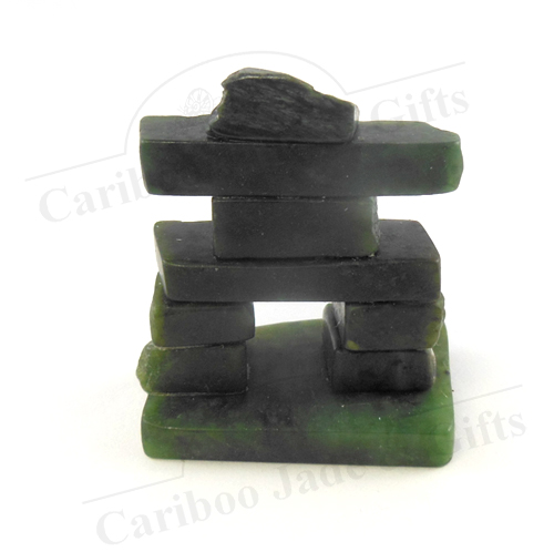 BC Jade 2″ Inukshuk – BC Jade – Cariboo Jade & Gift Shoppe