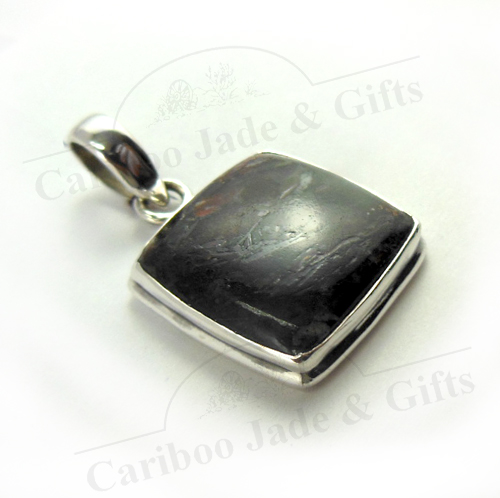 Firestone Sterling Silver Pendant – BC Jade – Cariboo Jade & Gift Shoppe