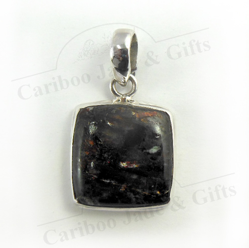 Firestone Sterling Silver Pendant - Cariboo Jade & Gift Shop