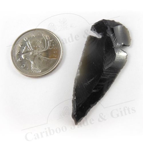 Obsidian Arrowhead - Cariboo Jade & Gift Shop