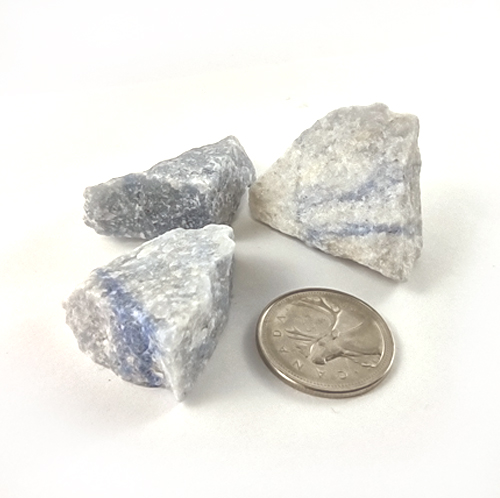 Rough Blue Quartz Chunk - Cariboo Jade & Gift Shop