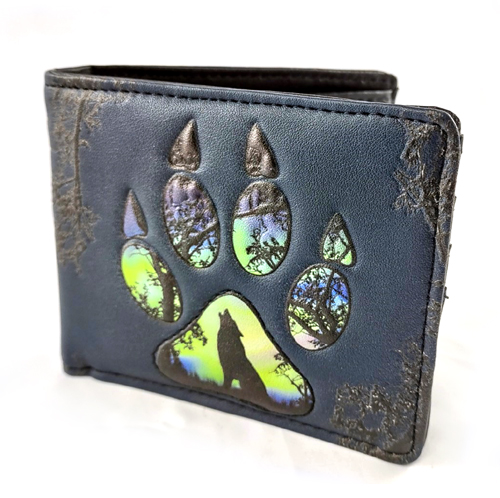 Wallet - Wolf Paw - Cariboo Jade & Gift Shop