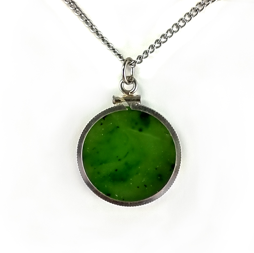 BC Jade Coin Circle Necklace - Cariboo Jade & Gift Shop